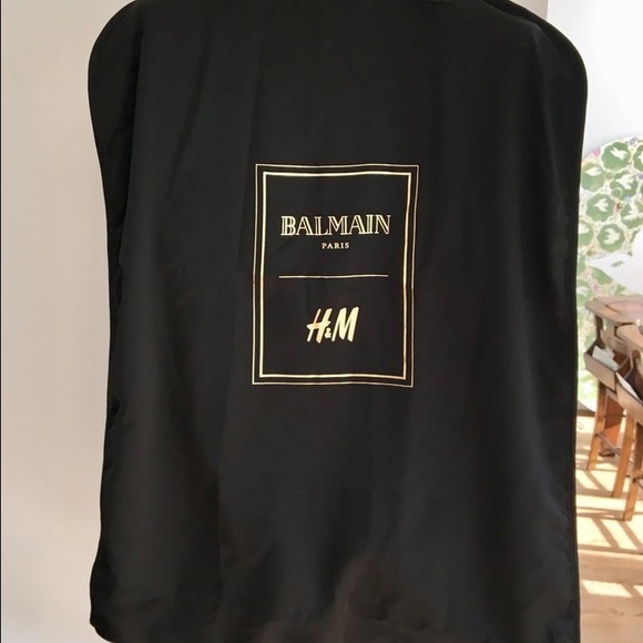 Balmain | Bags | Balmain X Hm Hm Collab Garment Dustbag Brand New ...
